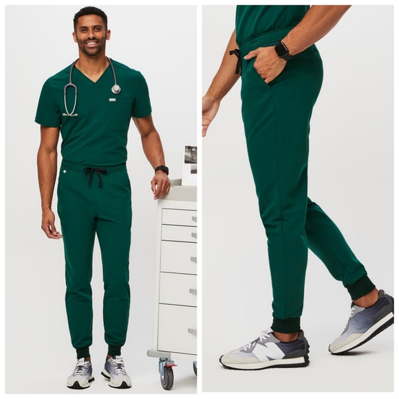 Figs | Pants | Figs Tansen Slim Jogger Scrub Pants Forest Green | Poshmark